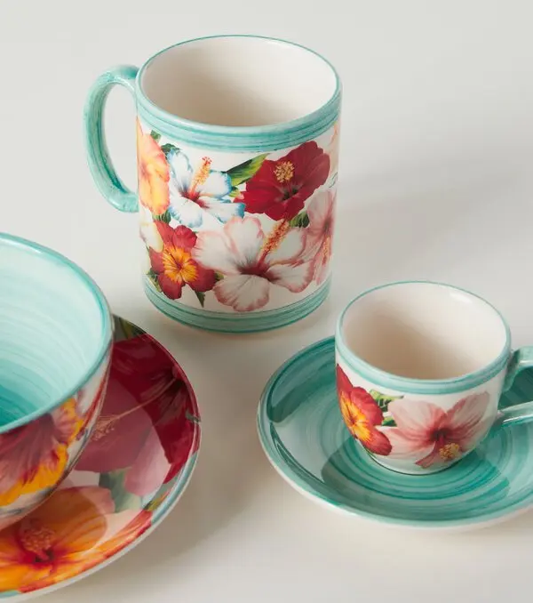 Dolce & Gabbana Floral Ceramic Mug
