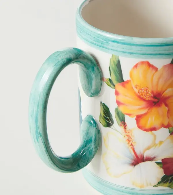 Dolce & Gabbana Floral Ceramic Mug