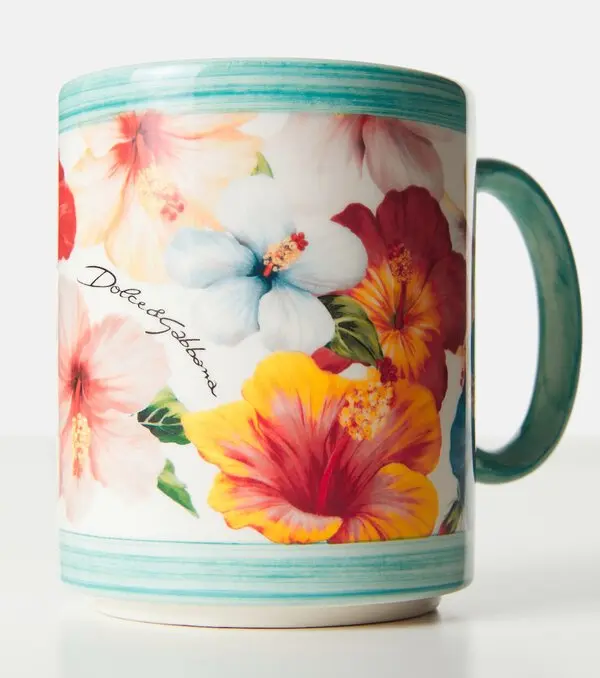 Dolce & Gabbana Floral Ceramic Mug