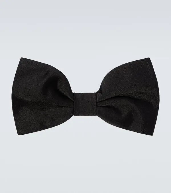 Canali Silk Bow Tie - Black