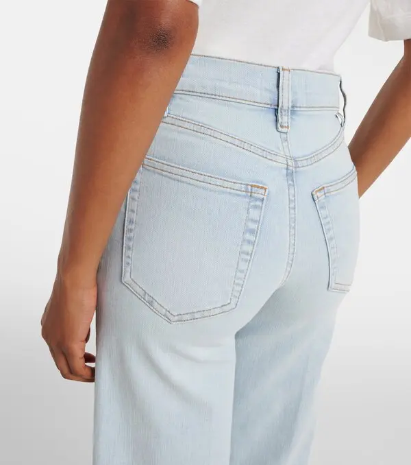 FRAME Le Slim Palazzo Wide-leg Jeans
