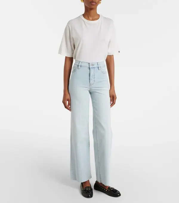 FRAME Le Slim Palazzo Wide-leg Jeans