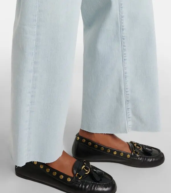 FRAME Le Slim Palazzo Wide-leg Jeans