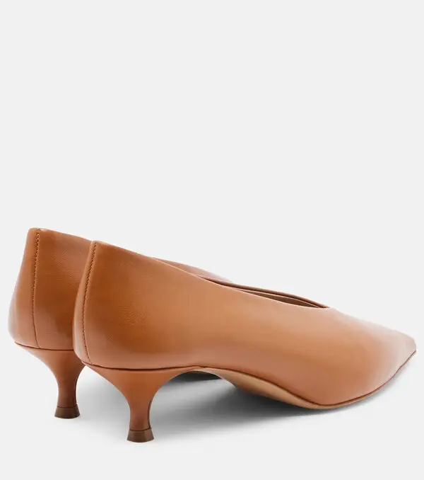 Le Monde Beryl Babouche Leather Pumps