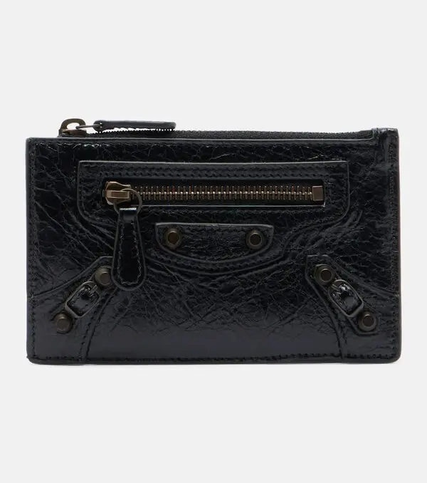 Balenciaga Le City Leather Wallet - Black