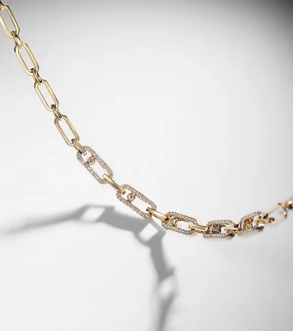 Messika Move Link 18kt Yellow Diamond Bracelet