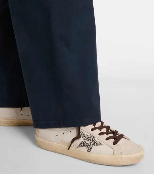GOLDEN GOOSE Super-star Leather Sneakers