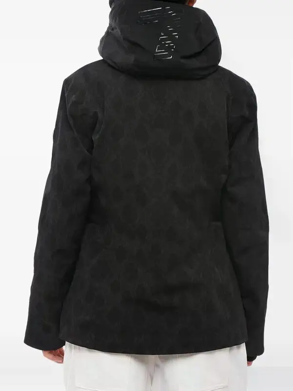 Giorgio Armani Graphic Print Hooded Jacket