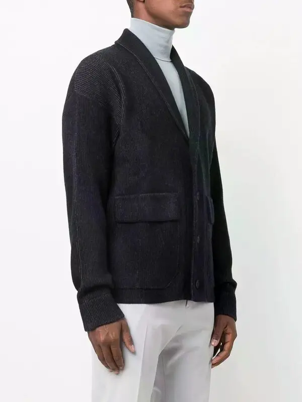 Zegna Ribbed-knit Cardigan