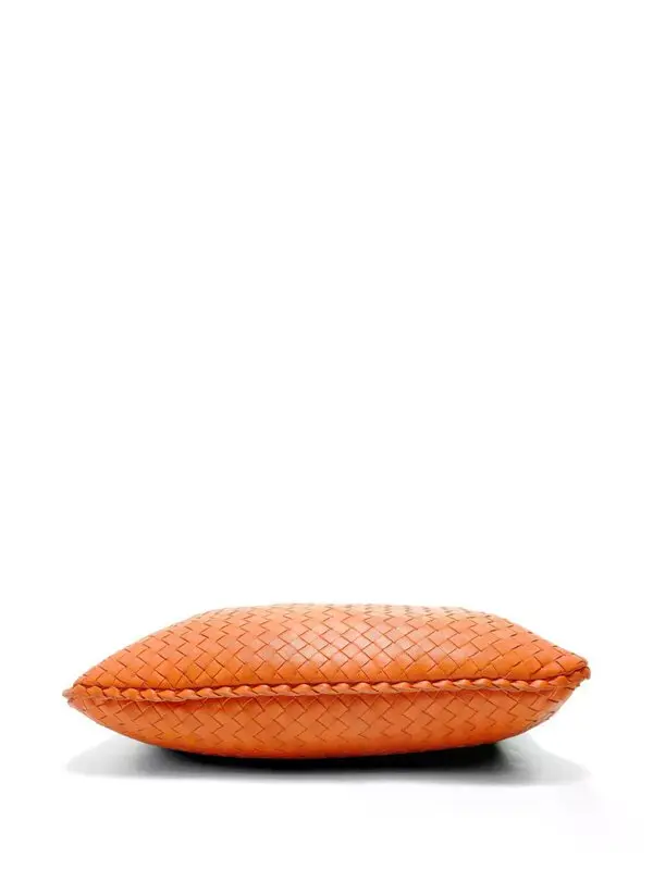 Bottega Veneta Intrecciato Shoulder Bag - Orange