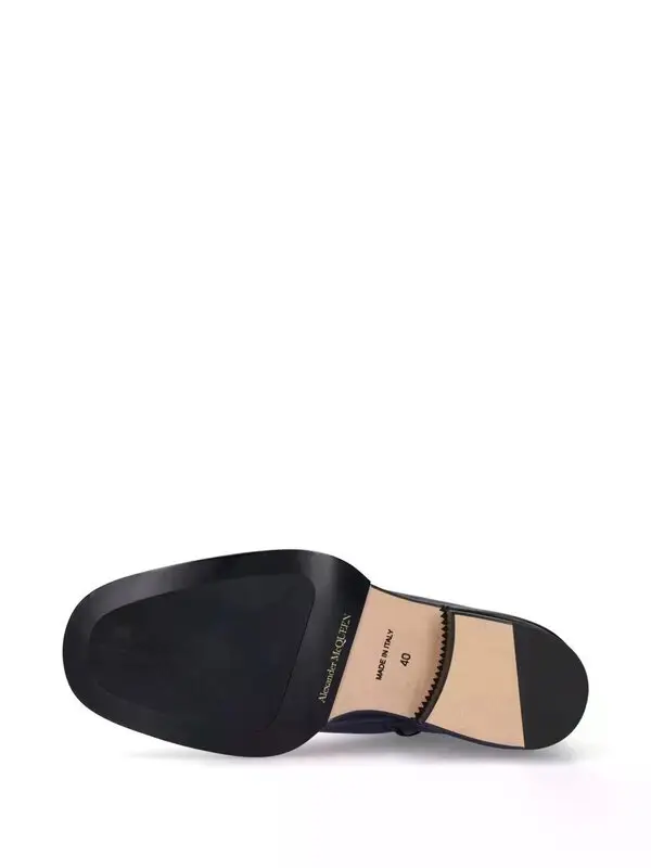 Alexander McQueen Leather Ankle Boots