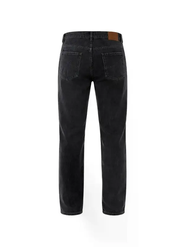 Brunello Cucinelli Straight-leg Five-pocket Jeans - Black