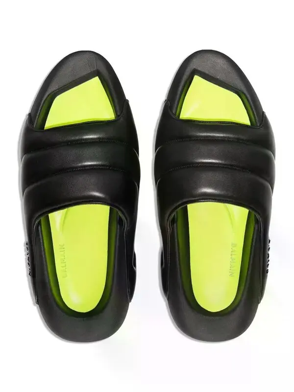 Balmain Quilted Slides