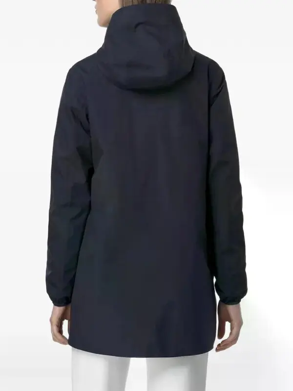 K-WAY Sophie Hooded Coat - Blue