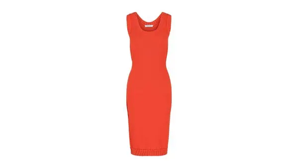 FERRAGAMO Sleeveless Ribbed Midi Dress