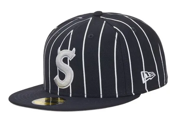 Supreme Devil S Logo New Era 59fifty Cap - Stripe