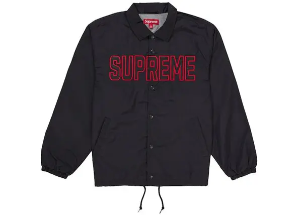 Supreme Spellout Coaches Jacket - Black