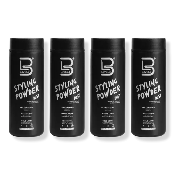 L3VEL3 Styling Powder Strong Hold 4-pack