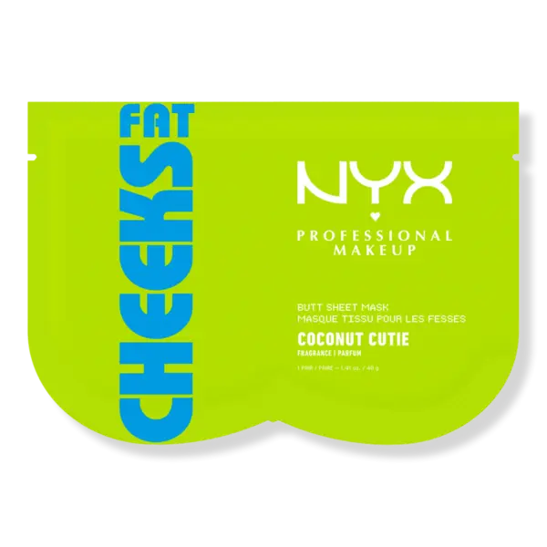 NYX PROFESSIONAL MAKEUP Fat Cheeks Butt Sheet Mask - One-color