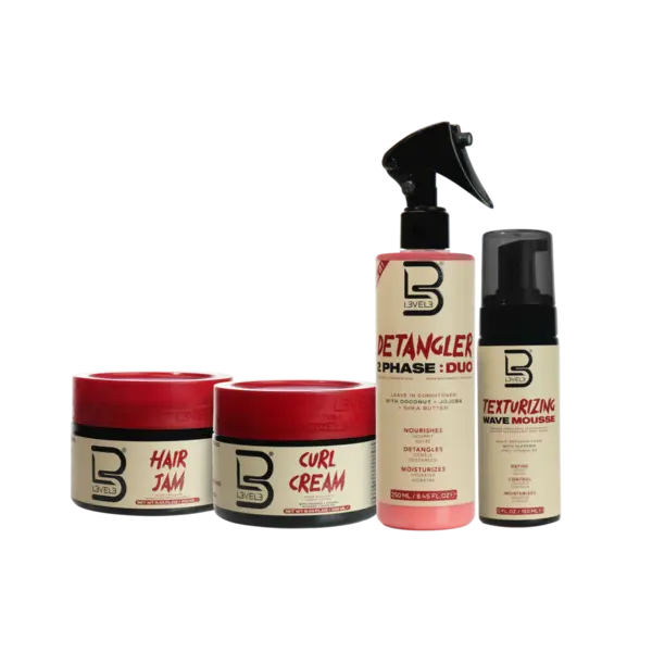 L3VEL3 Curly Hair Kit - One-color