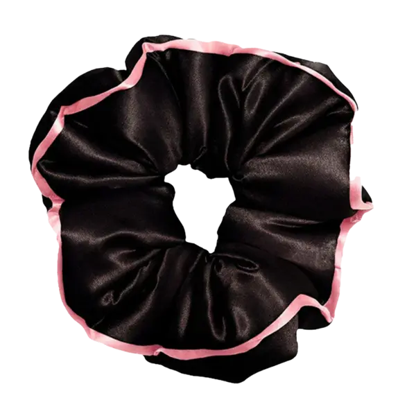 DROWSY Sleep And The City Xxl Padded Scrunchie - Black & Pink