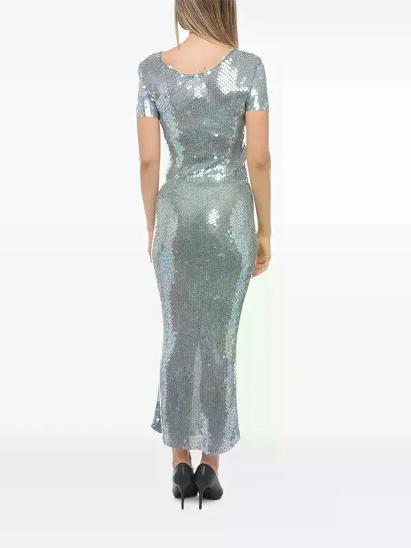 MAISON MARGIELA Sequin Short-sleeve Dress