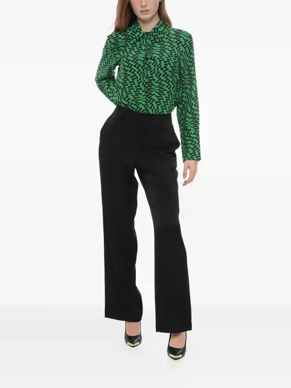 Michael Kors Satin High-rise Trousers