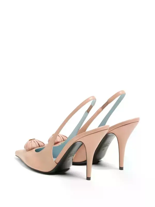 Valentino Garavani Coeur Royal Slingback Pumps - Pink