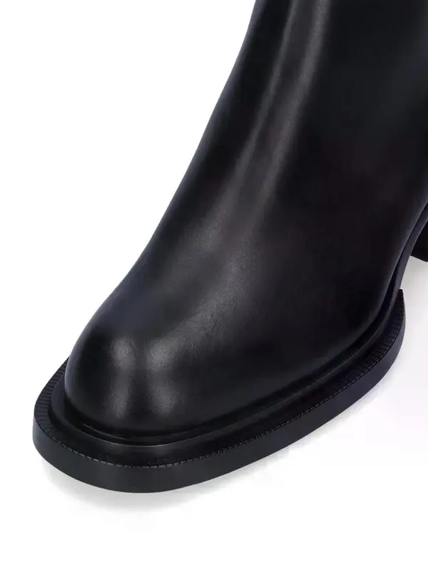 Alexander McQueen Leather Ankle Boots