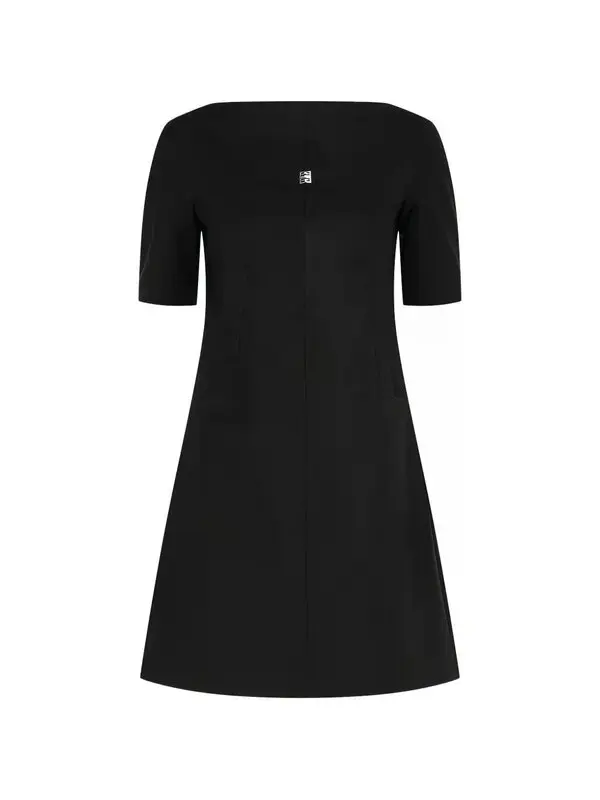 Givenchy Short-sleeve Mini Dress - Black