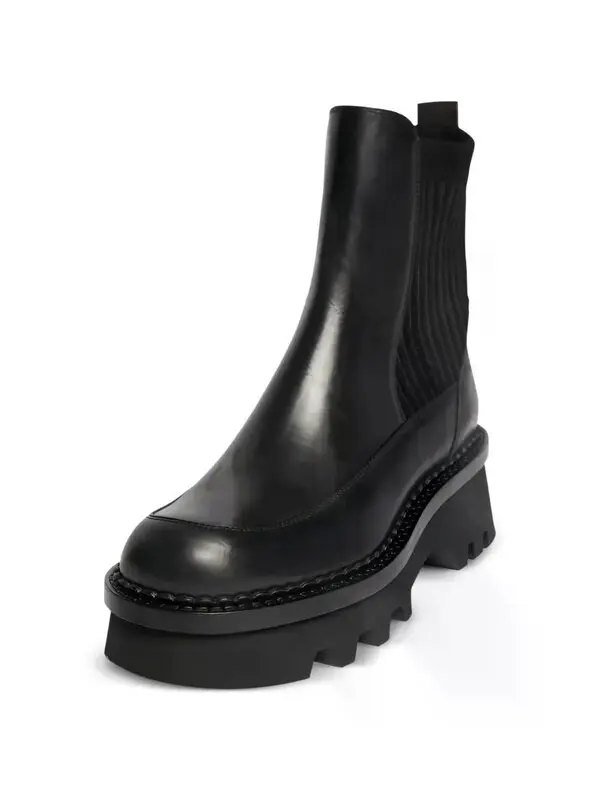 Chloé Leather Chelsea Boots