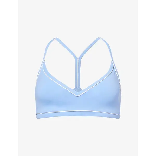 TALA Dayflex Contrast Sweetheart Sports Bra - Iris Blue