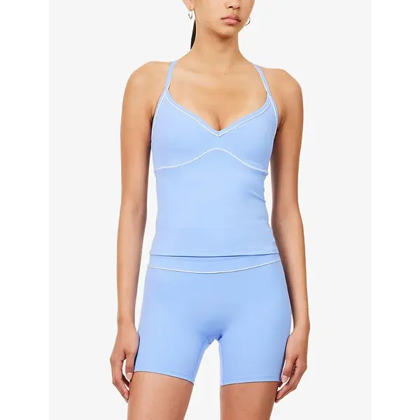 TALA Stretch-woven Sweetheart Vest