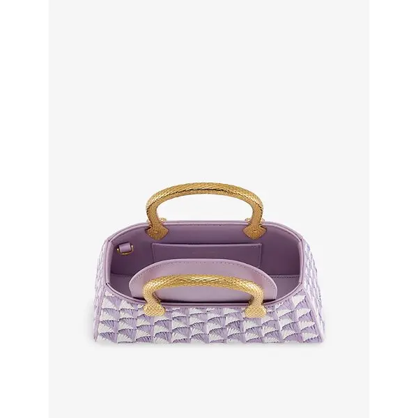 BVLGARI Serpentine Duette Tote Bag - Purple