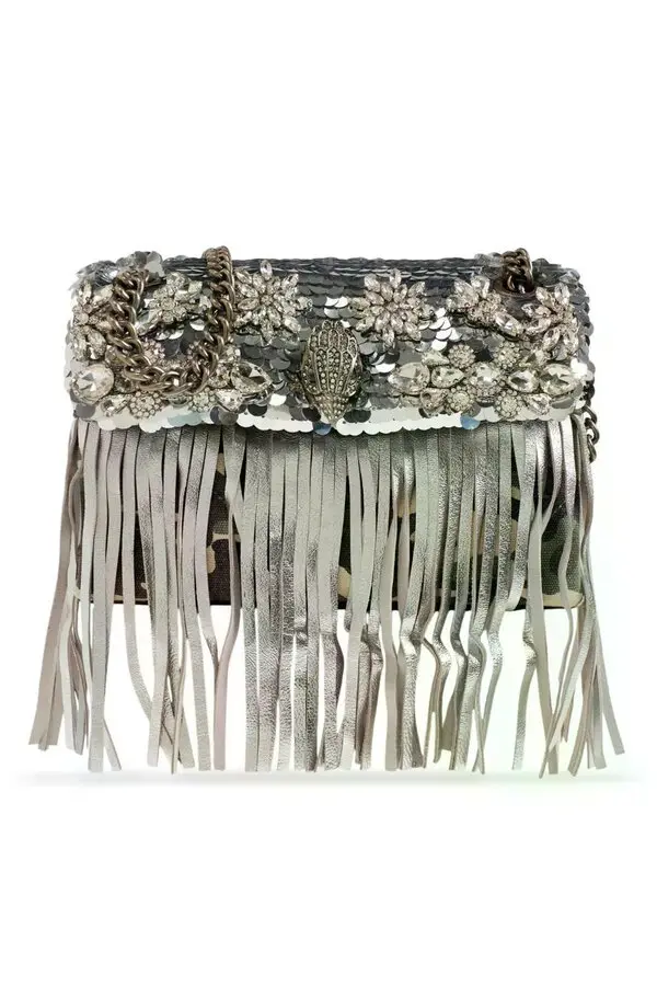 Kurt Geiger Kensington Medium Shoulder Bag - Green