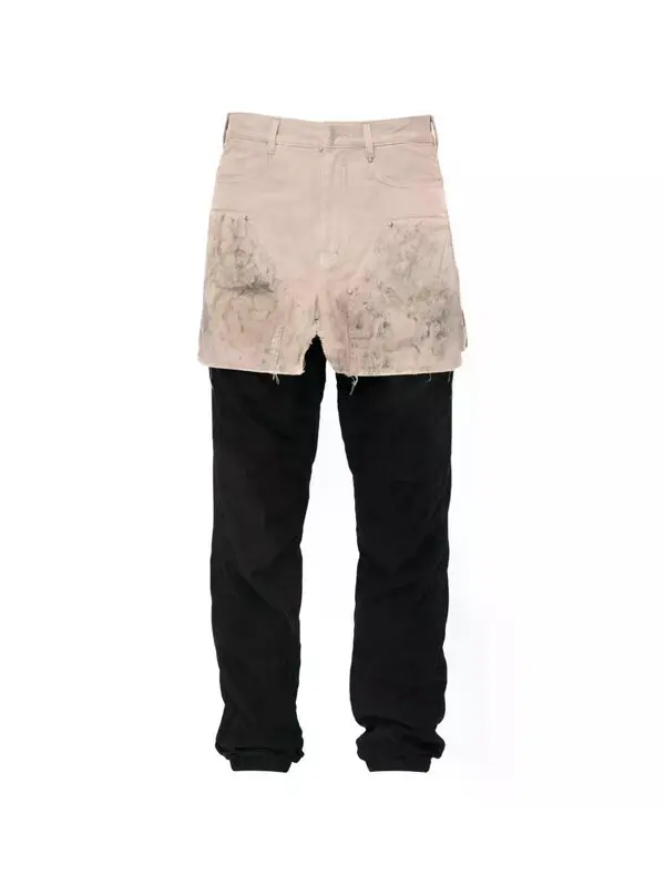 Givenchy Double-layered Trousers - Black