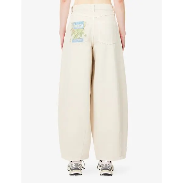 DAMSON MADDER Erika Barrel-leg Denim Jeans