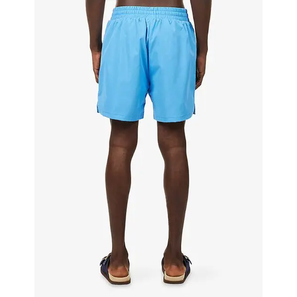 GODMADE Logo Print Swim Shorts