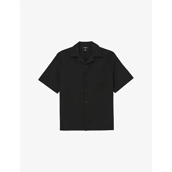 REISS Eclipse Crinkled Woven Shirt