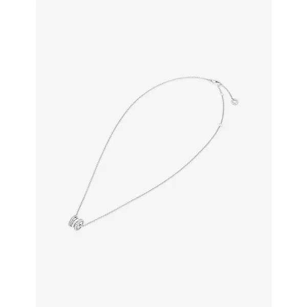 BVLGARI 18ct And Diamond Necklace - White Gold