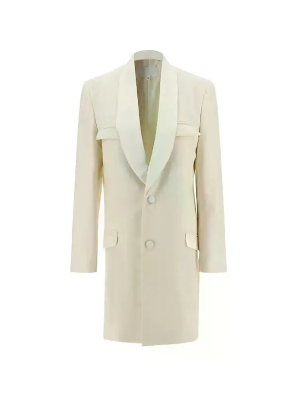 MAISON MARGIELA Single-breasted Blazer - Neutrals