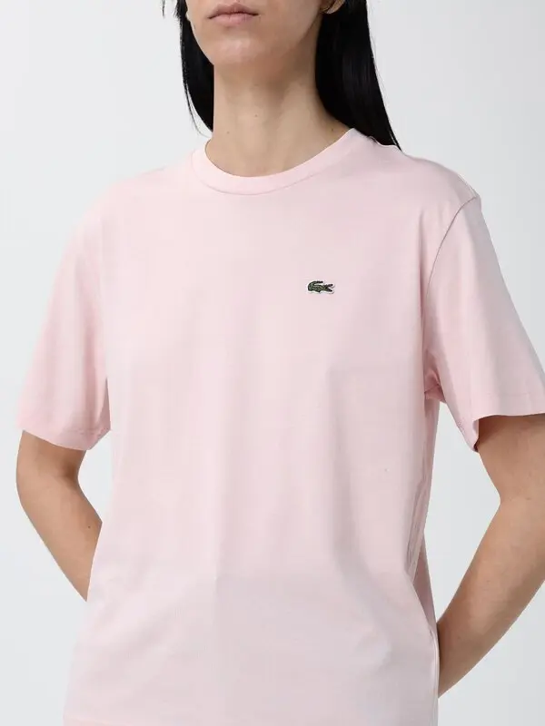 Lacoste Crewneck T-shirt - Pink