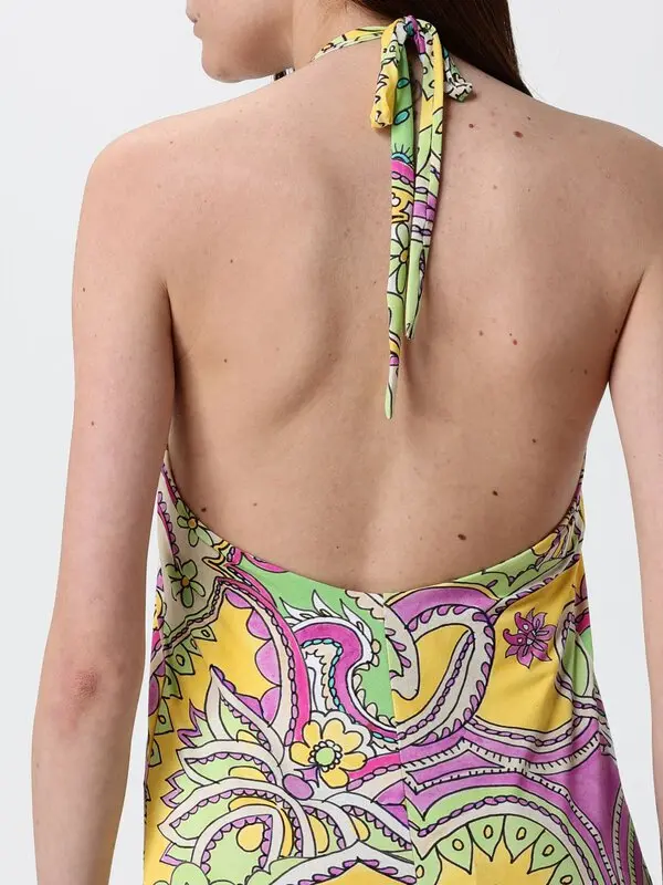 Malìparmi Maxi Dress With Paisley Print