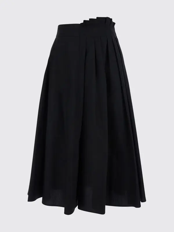 MSGM Pleated Midi Skirt
