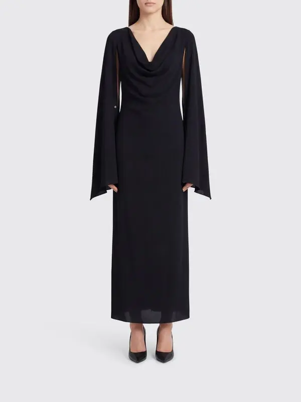 Federica Tosi Long Sleeve Dress - Black