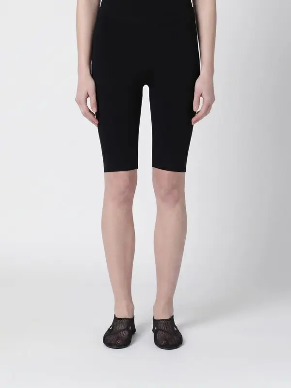 ENTIRE STUDIOS Ribbed Shorts - Black