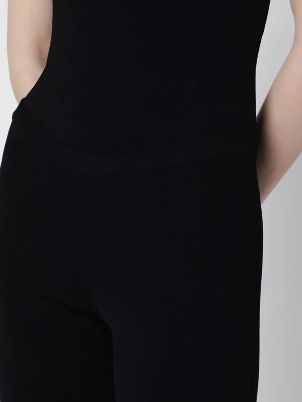 ENTIRE STUDIOS Ribbed Shorts - Black