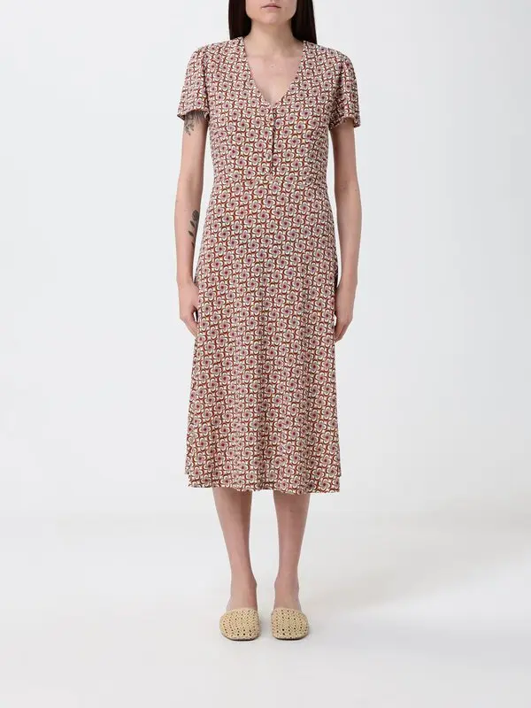 Malìparmi Printed Midi Dress