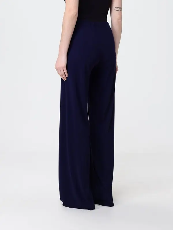 Malìparmi High-waisted Wide-leg Jersey Trousers