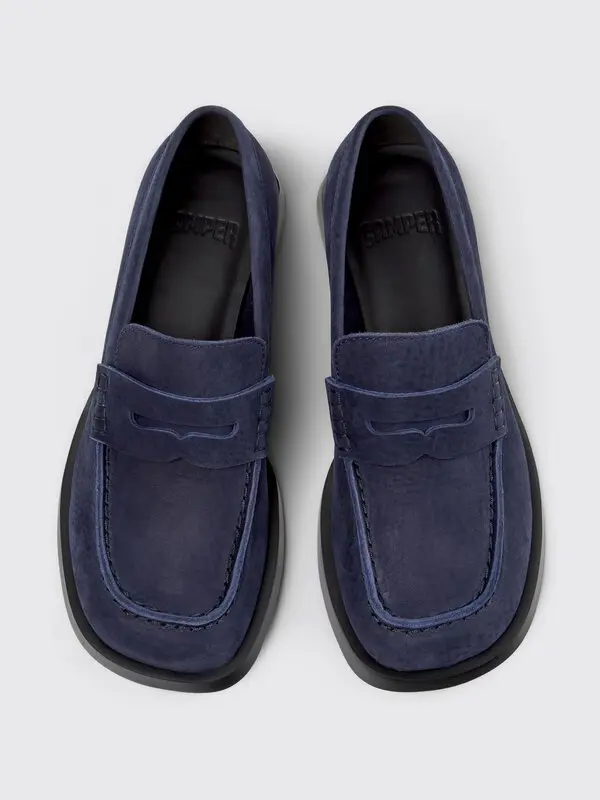 Camper Nubuck Loafers